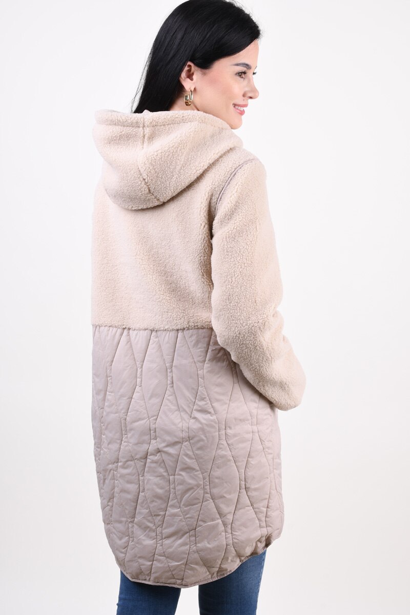 Geaca Lunga Dama, Only, Bej, S - eMAG.ro