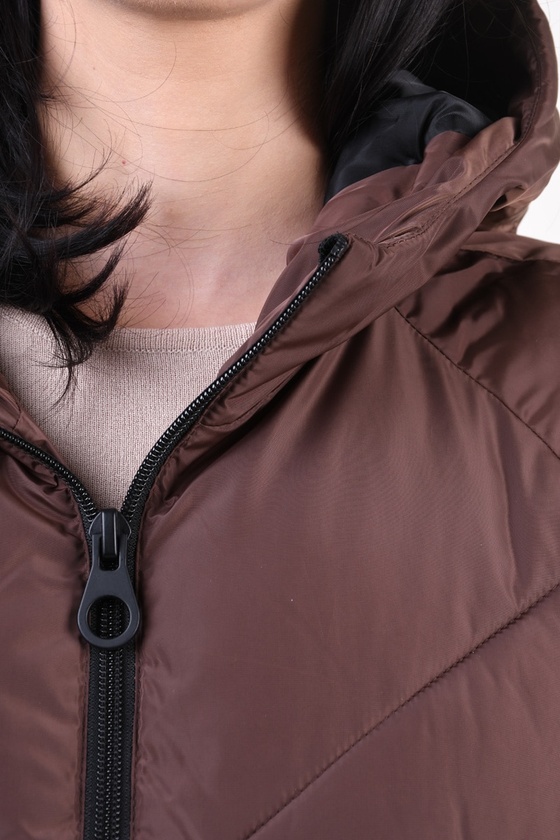 Geaca Lunga Dama, Only, Maro inchis, M - eMAG.ro