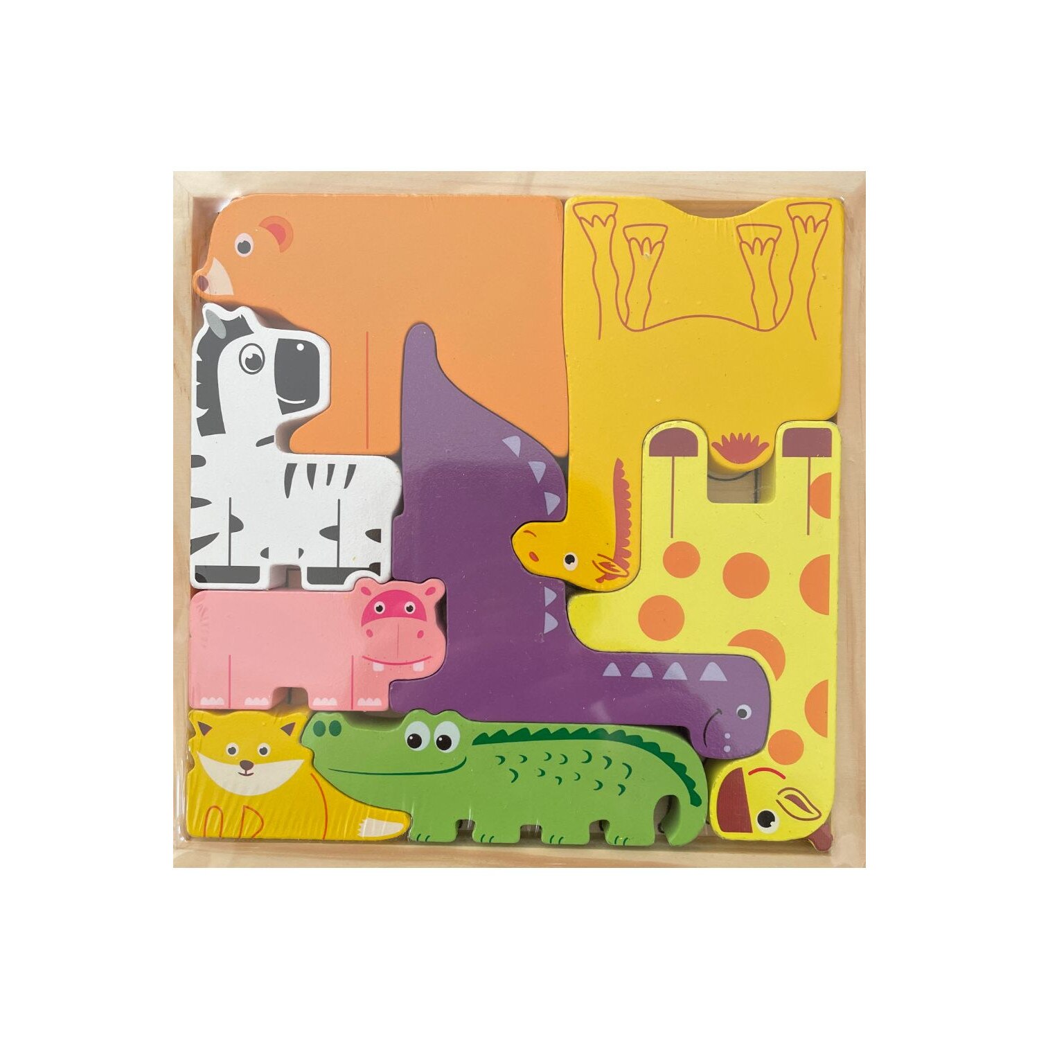 Puzzle animale - 10 piese - eMAG.ro