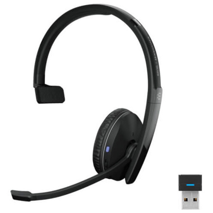 Casti cu microfon EPOS ADAPT 230, wireless, negru - eMAG.ro