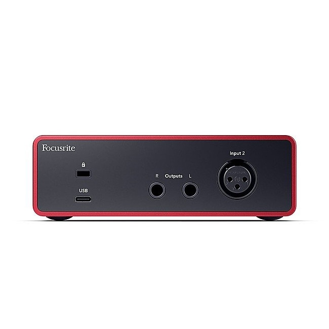 Interfata audio USB Focusrite Scarlett Solo (4th gen), 24-bit/192 kHz ...
