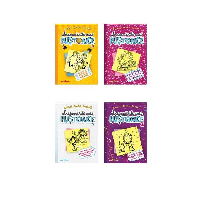 Pachet Insemnarile unei pustoaice ( volumele 1-4), Rachel Rennee ...