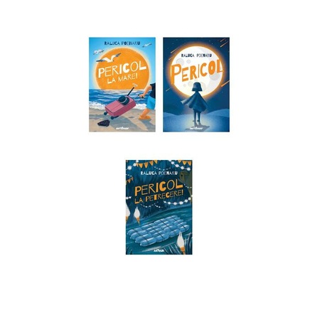Pachet Pericol 3 volume ( Pericol, Pericol la petrecere, Pericol la ...