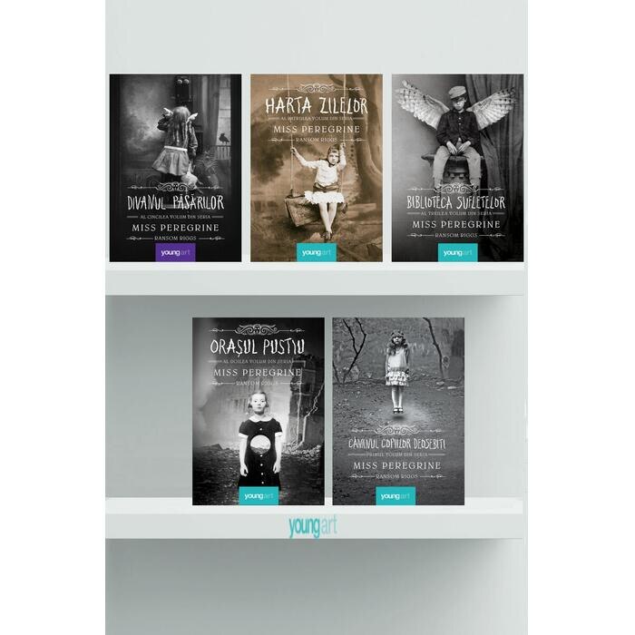 Pachet Miss Peregrine ( 5 volume), Random Riggs, YoungArt - eMAG.ro