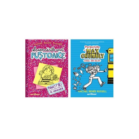 Pachet Rachel Renée Russell ( Peripetiile lui Max Crumbly I ...