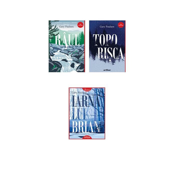 Pachet Red Adventure 3 volume ( Iarna lui Brian, Toporisca, Raul), Gary ...