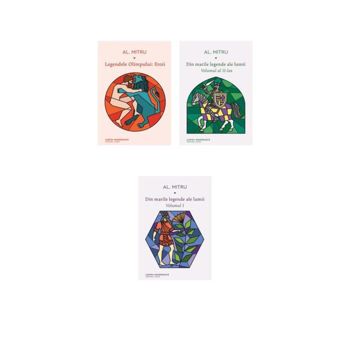 Pachet Legende 3 volume ( Din marile legende ale lumii, Eroii), Al ...