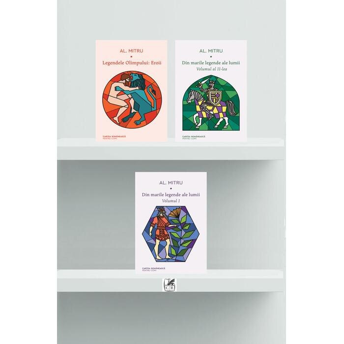 Pachet Legende 3 volume ( Din marile legende ale lumii, Eroii), Al ...