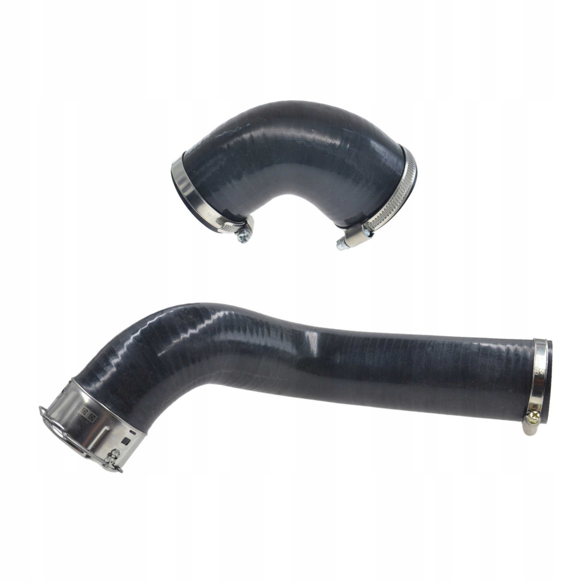 Set 2 x Furtun intercooler, Compatibil cu Renault/Opel/Nissan, Negru ...