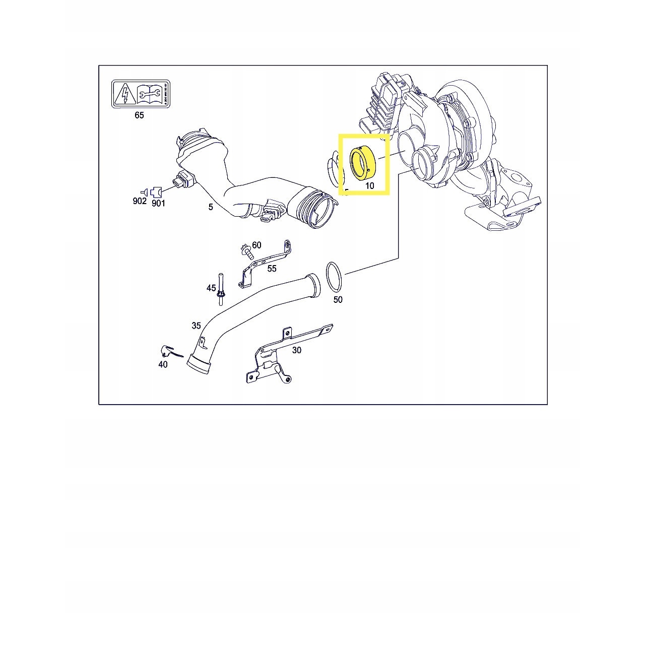 Garnitura auto ProParts Krawczyk pentru Mercedes Sprinter/CLK, Maro ...
