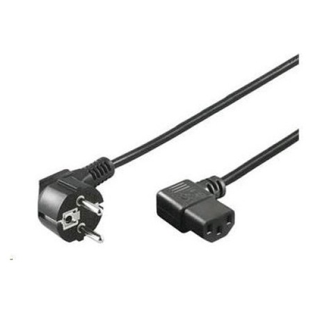 Cablu alimentare pentru computer Premium Cord, 230V, 2m, 90 grade ...