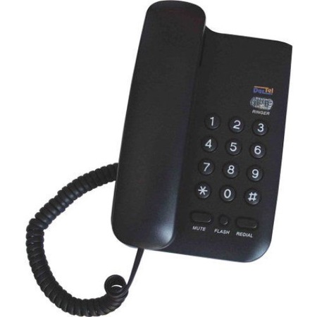 Telefon cu fir, Dartel, Negru - eMAG.ro