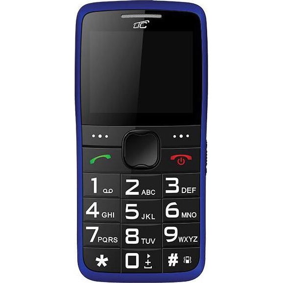 Мобилен телефон, Maxcom GSM MOB20, 32 MB, черен/син - eMAG.bg