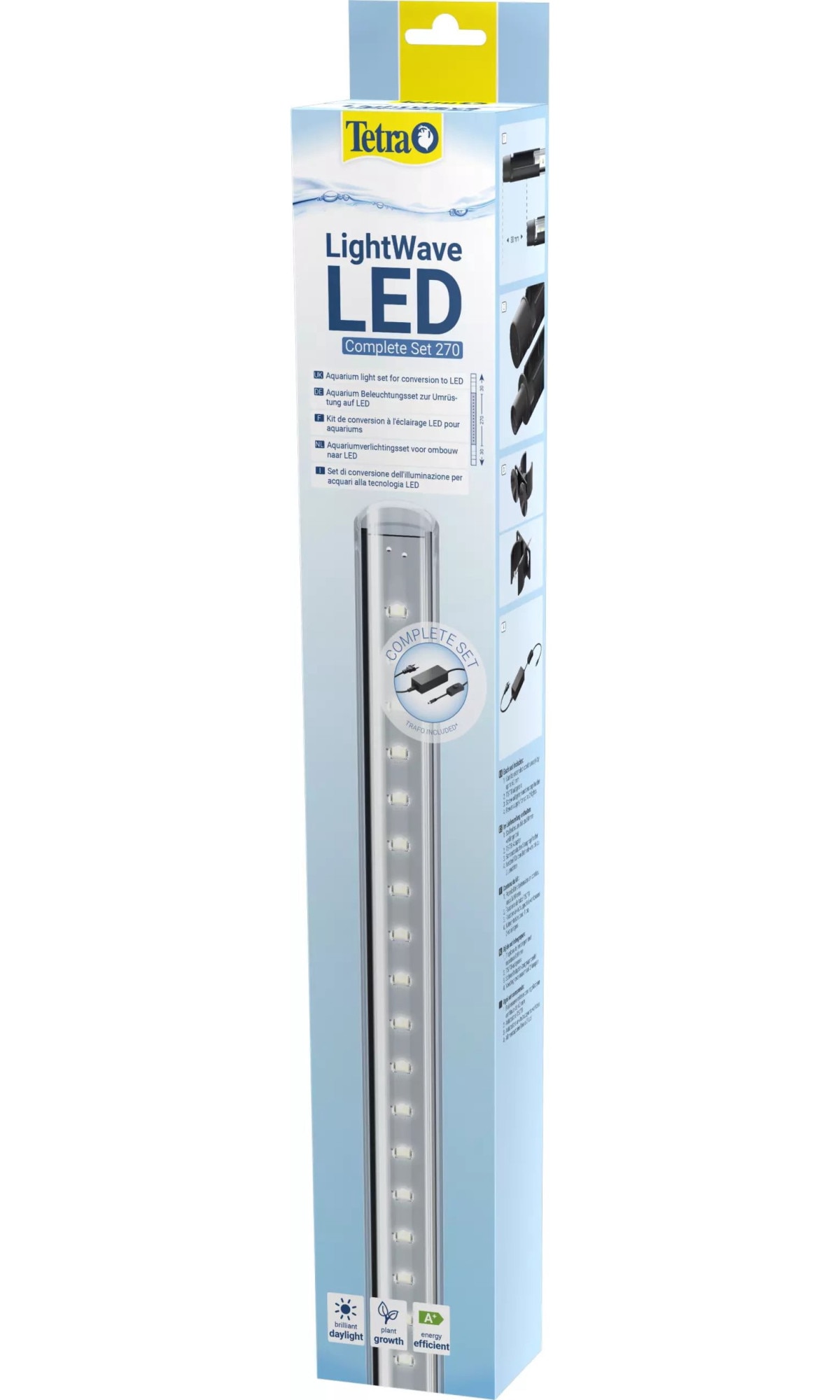 Лампа за аквариум, Tetra, LED, IP68, Бяла - eMAG.bg