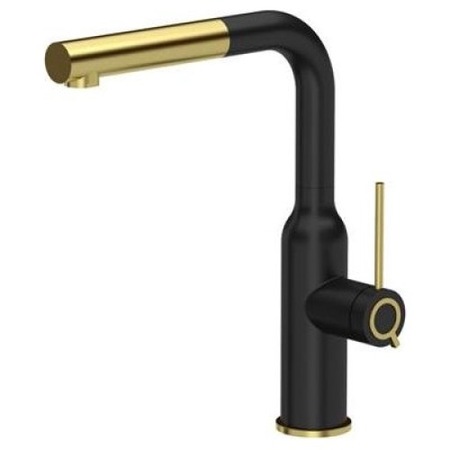 Robinet bucatarie, Quadron, Angelina Q, Carbon - eMAG.ro