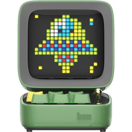 Boxa portabila, Divoom, Ditoo Pro, Bluetooth 5, Verde - eMAG.ro