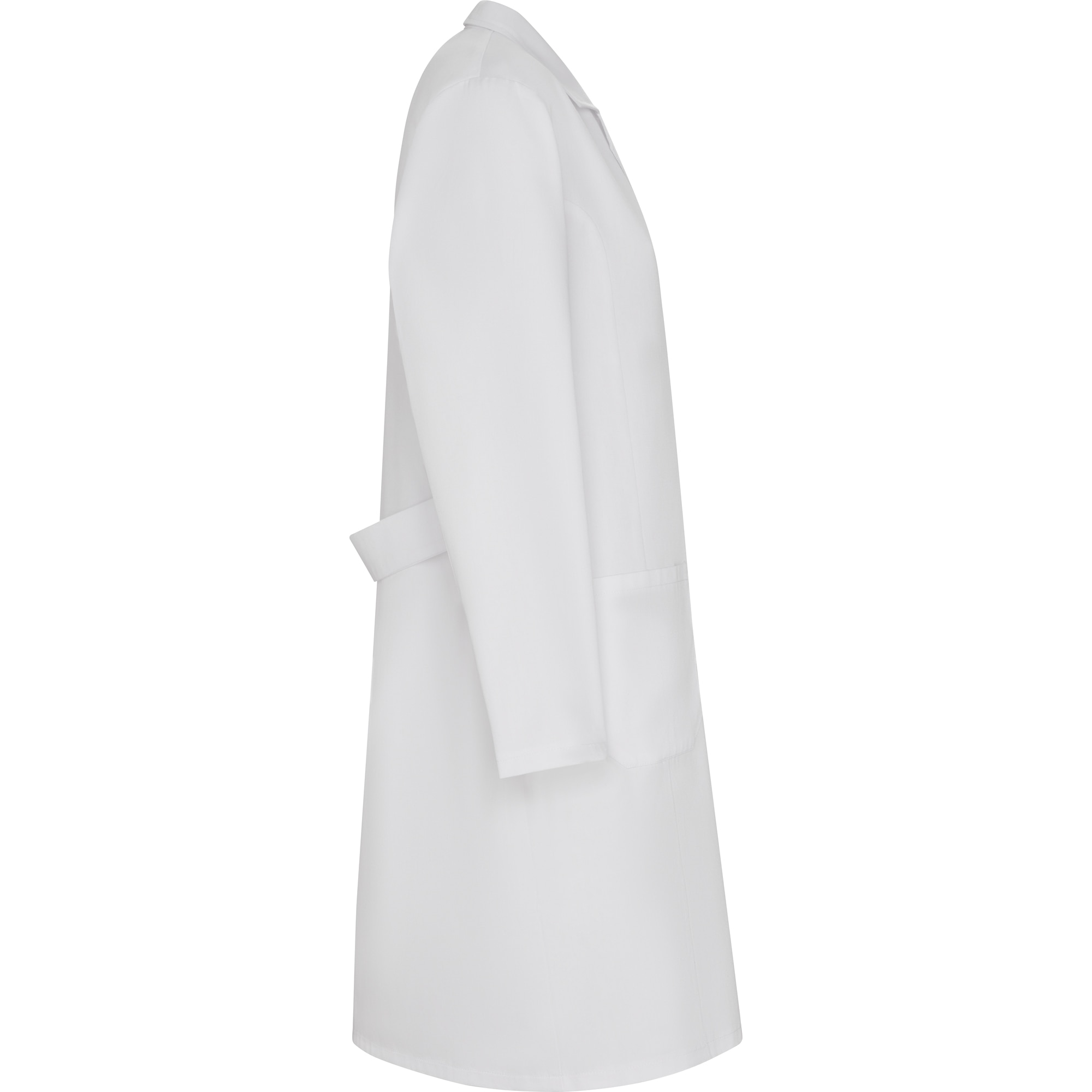 Halat medical, cambrat, cu maneca lunga, alb, S - eMAG.ro