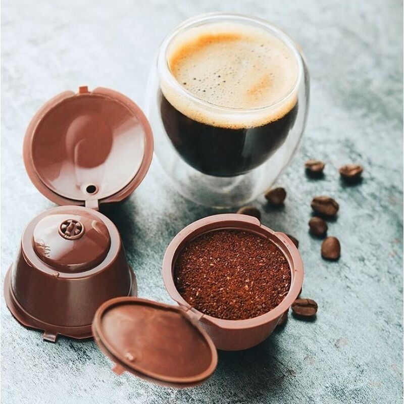 Capsule de cafea Dolce Gusto reincarcabile, 5 bucati - eMAG.ro