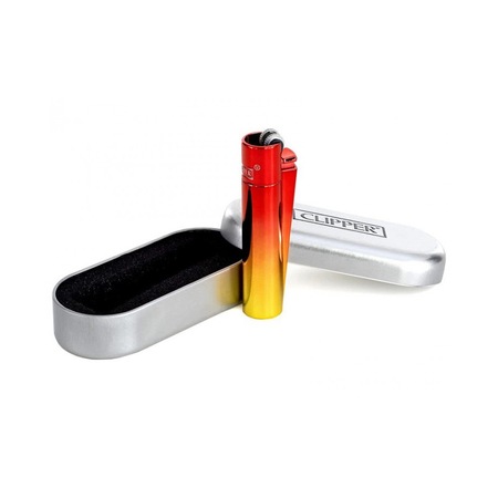 Bricheta Clipper Large Metal Sunset Gradient + cutie metalica - eMAG.ro