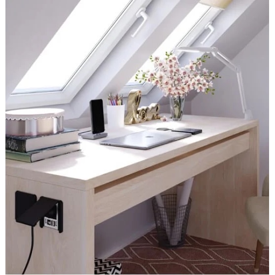 Priza incorporabila Flip cu 1 priza Schuko, 1 port HDMI, 1 port RJ45 si ...