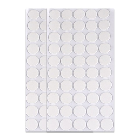 Set 100 buline dublu adezive, Tovbmup, transparente, fara urme - eMAG.ro