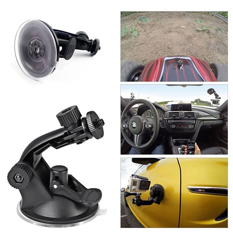 Set accesorii prindere, Plastic/Nylon, Pentru GoPro Hero, Multicolor ...