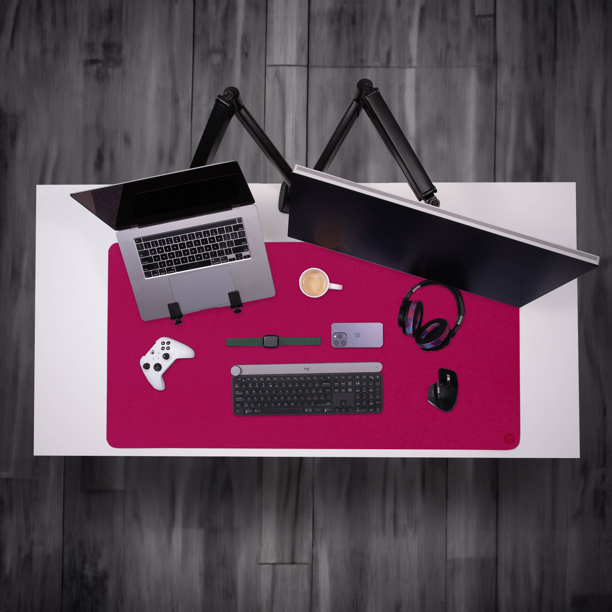 Mousepad PadForce® Minimalist din Lana Sintetica pentru birou, Gaming ...