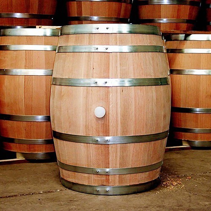 Butoi lemn masiv stejar pentru vin 150 L - eMAG.ro