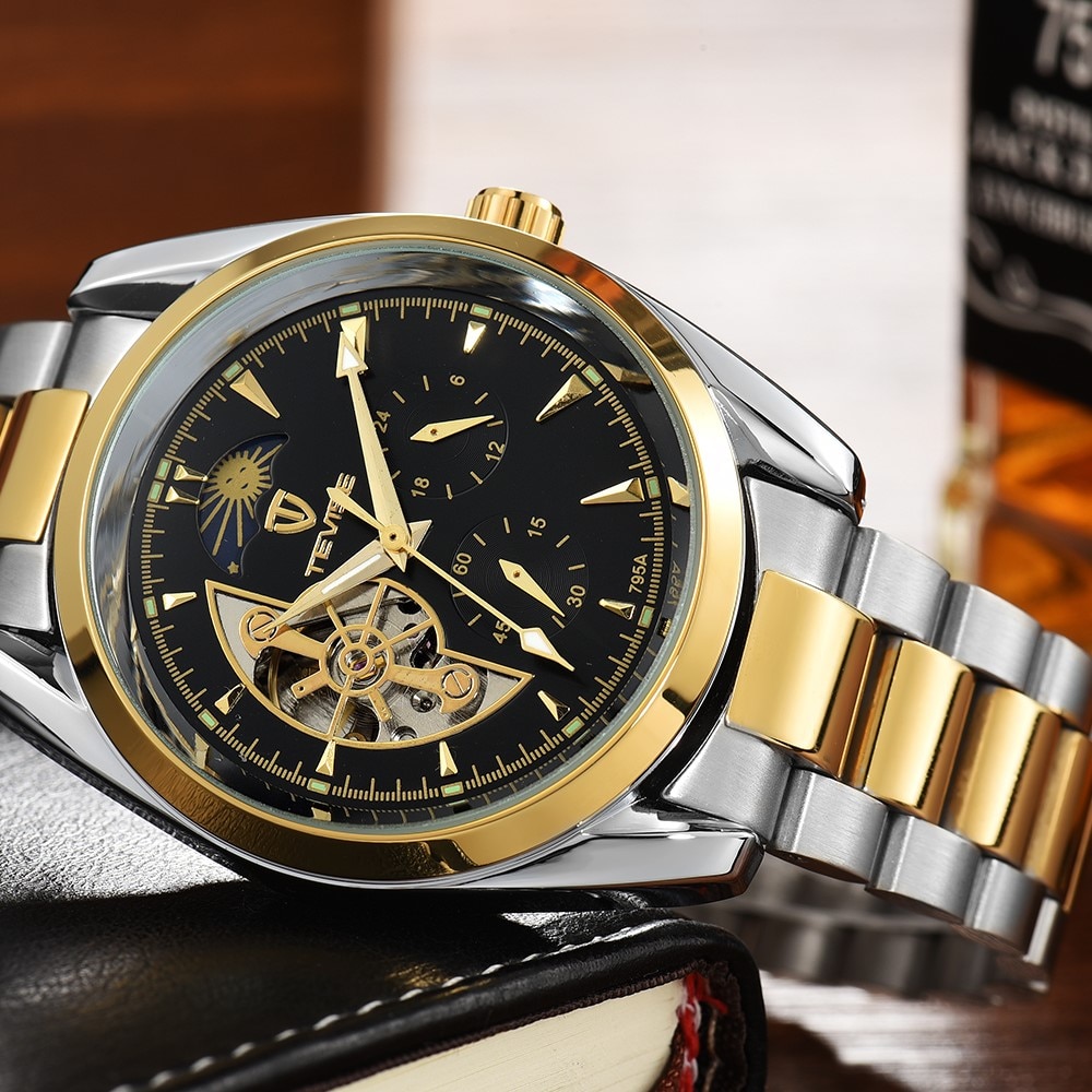 Ceas de mana barbatesc Tevise Mecanic Automatic Elegant Luxury Fashion ...