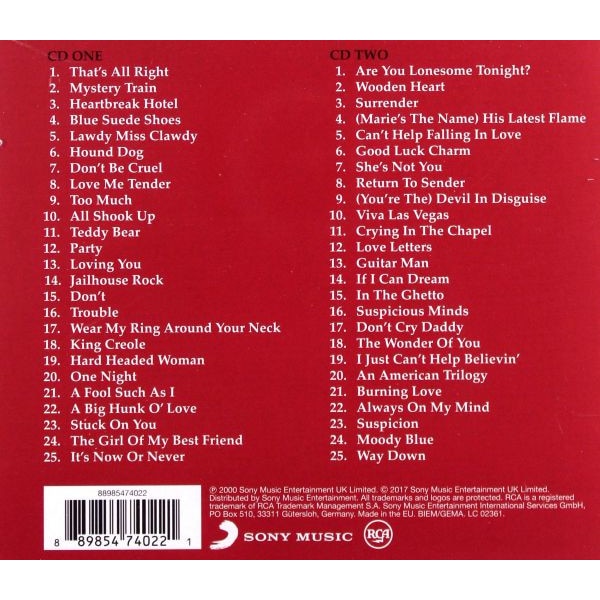 Elvis Presley: The 50 Greatest Hits [2CD] - eMAG.ro