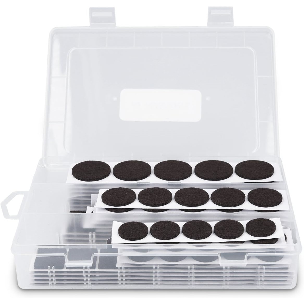 Set 215 tampoane pentru podea din pasla Navaris autoadezive, pentru ...