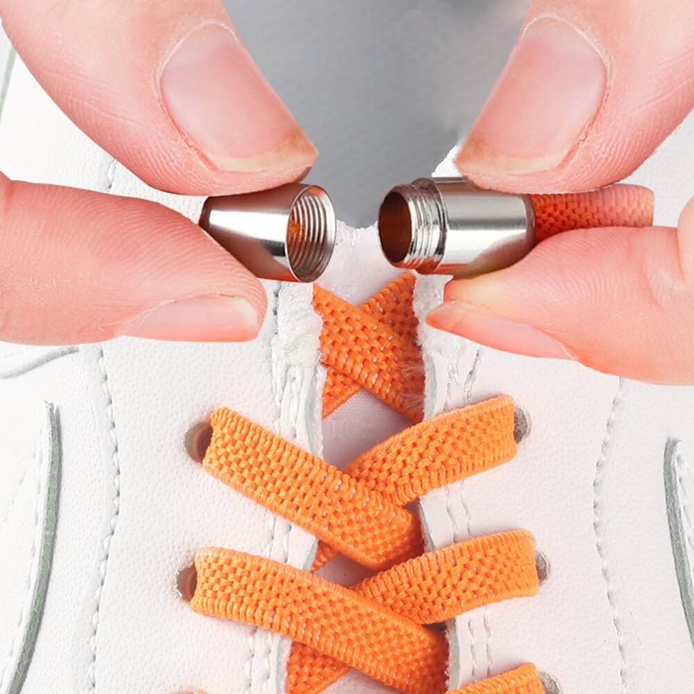 Set 2 Sireturi Elastice cu sistem NO TOUCH cu Capsula Metalica, SOOYE ...