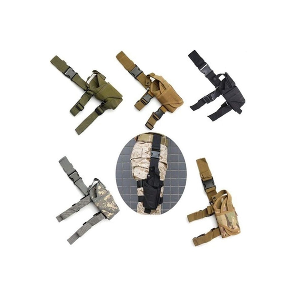 Toc pistol universal pentru picior, Aisdelu®, coapsa dreapta, tactic ...