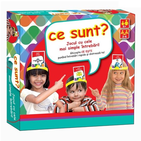 Joc de societate pentru familie ”Ce sunt?” Shopiens®, 2-6 jucatori - eMAG.ro