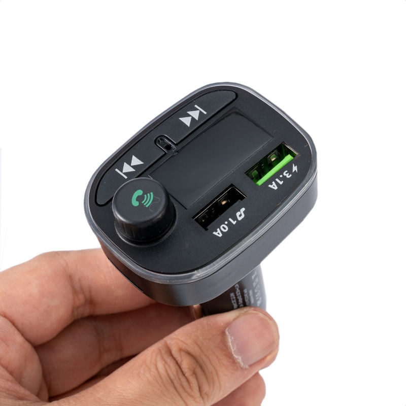 FM transzmitter Yourz-CS11, Bluetooth, micro SD, USB - eMAG.hu