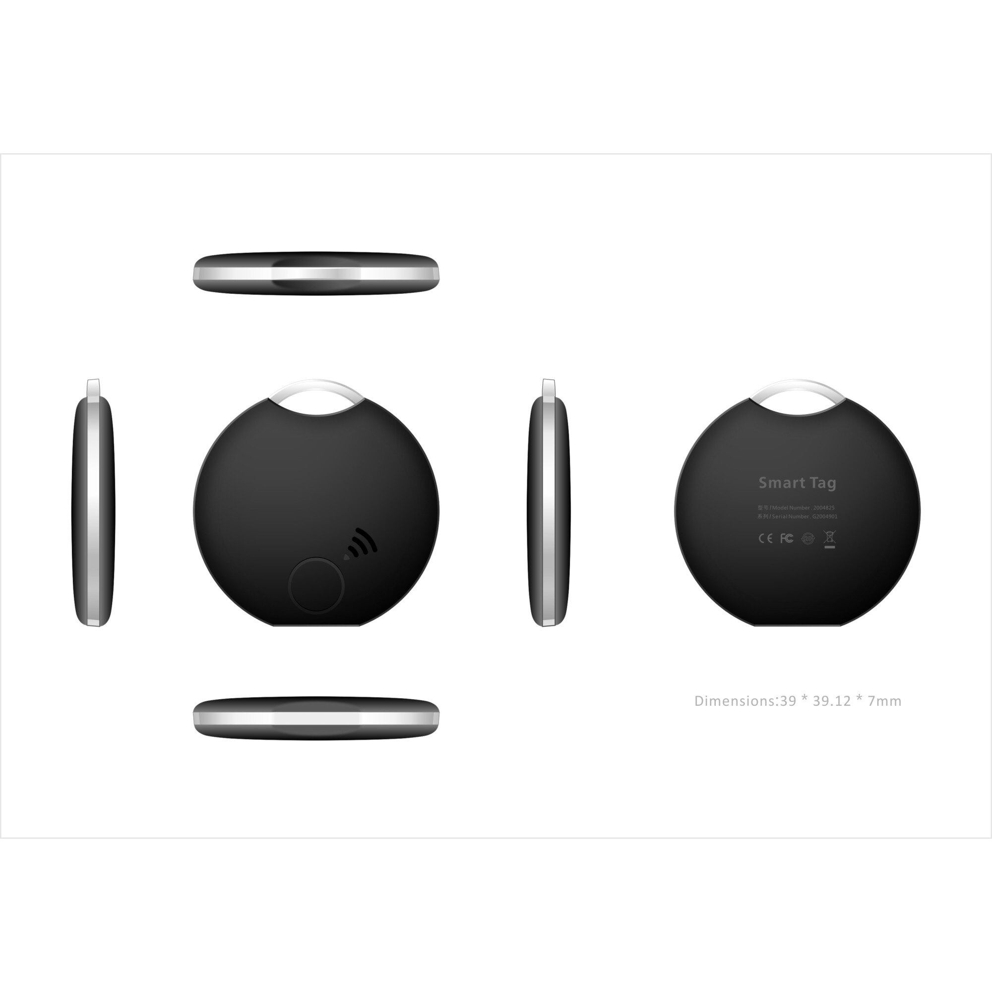 GPS Smart Tracker, Bluetooth, Localizarea animalelor sau a obiectelor ...