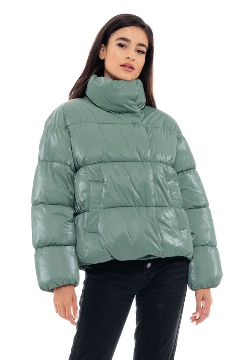 Geaca dama, Biston, 48-101-024, Polipropilena, Verde pal, S INTL - eMAG.ro