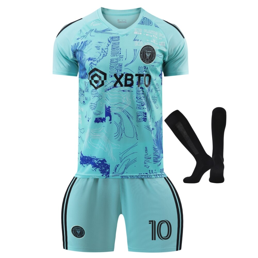 Gyermek sportfelszerelés Miami Messi futballmez szett, 150-160 cm ...