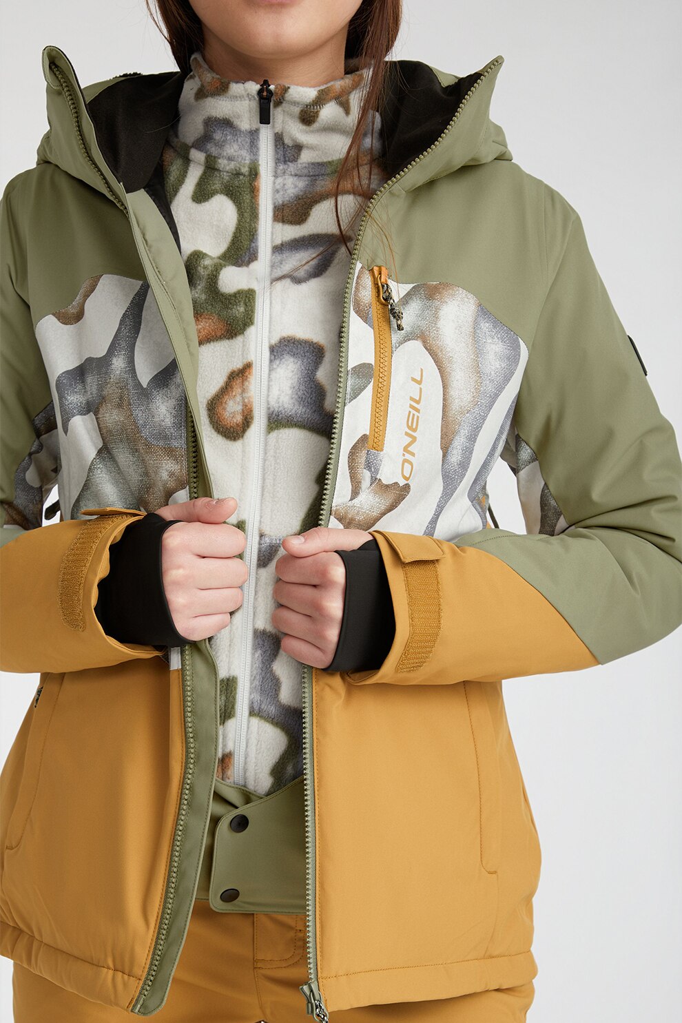 O'Neill, Geaca cu gluga pentru ski si snowboarding Carbonite - eMAG.ro