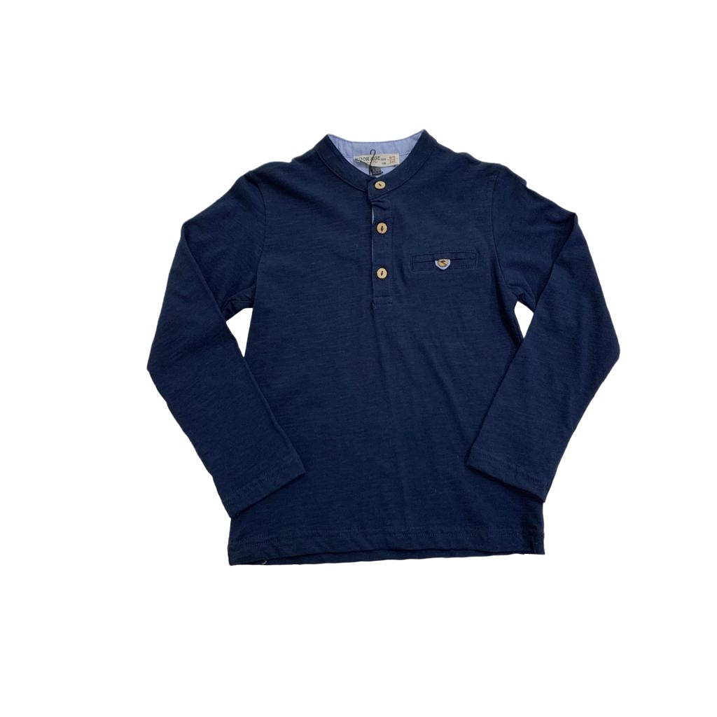 Bluza copii din Bumbac WooRage Bleumarin 4-5 ani - eMAG.ro