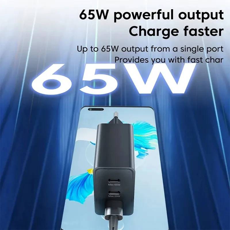 3 Az 1 Ben Super Fast Charge Hálózati Töltő Usb C Type C Usb A Portok