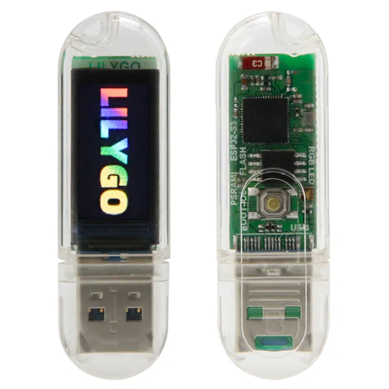 Modul T-Dongle LilyGO, ESP32-S3, Afisaj LCD, 0.96 Modul T-Dongle LilyGO, ESP32-S3, Afisaj LCD, 0.96