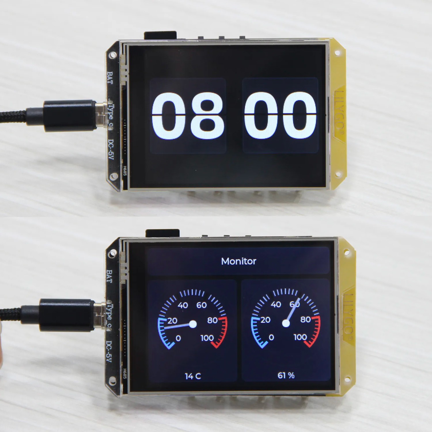 Modul T-HMI LilyGO, ESP32-S3, Afisaj LCD, 2.8", WiFi, Bluetooth, Slot TF - eMAG.ro