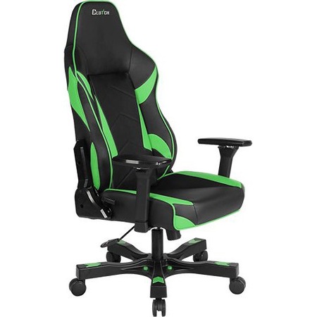 Scaun de gaming, Clutch Chairz, Bravo, Verde - eMAG.ro
