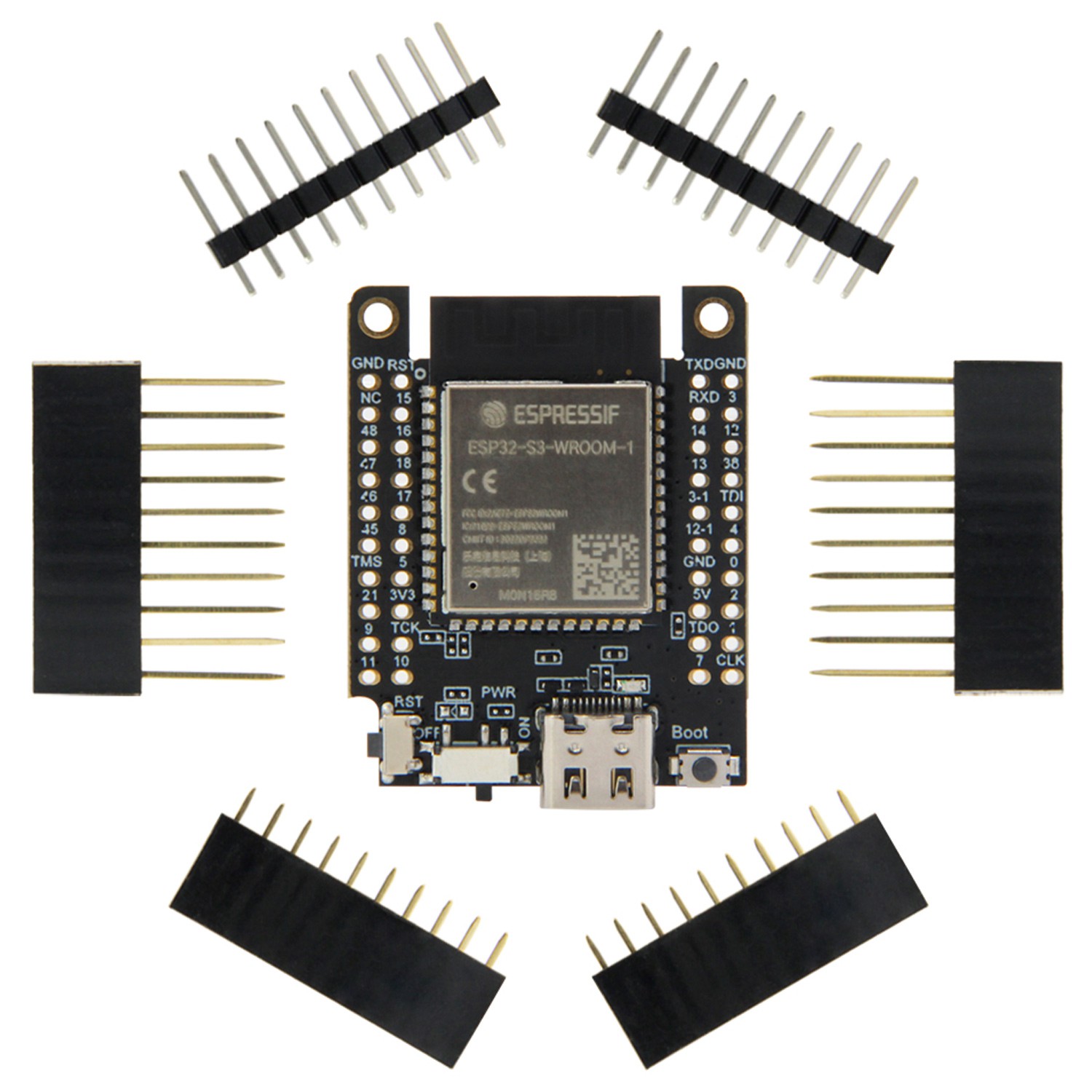 Microcontroler LilyGO, ESP32-S3, WROOM-1 T7 S3, WiFi, Bluetooth 5.0 ...