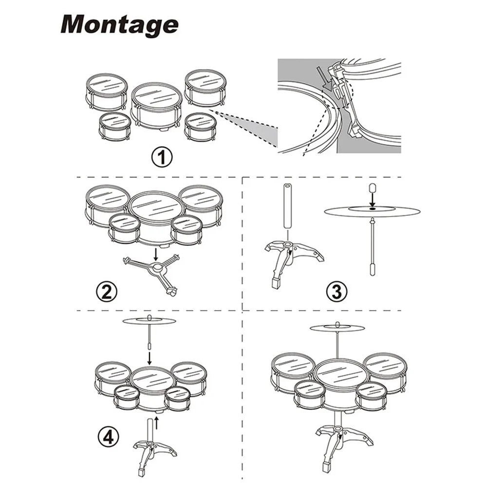 Set tobe pentru copii, Jazz, Rosu - eMAG.ro
