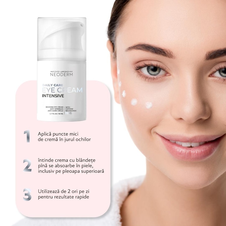 Crema antirid pentru conturul ochilor, Neoderm Eye Cream 50 ml - eMAG.ro