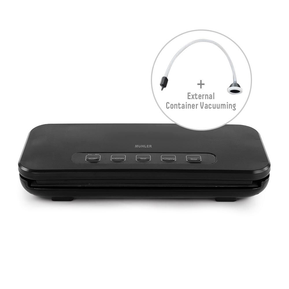 Dispozitiv de vidare, MUHLER, MV-125, 10 saci, Negru - eMAG.ro