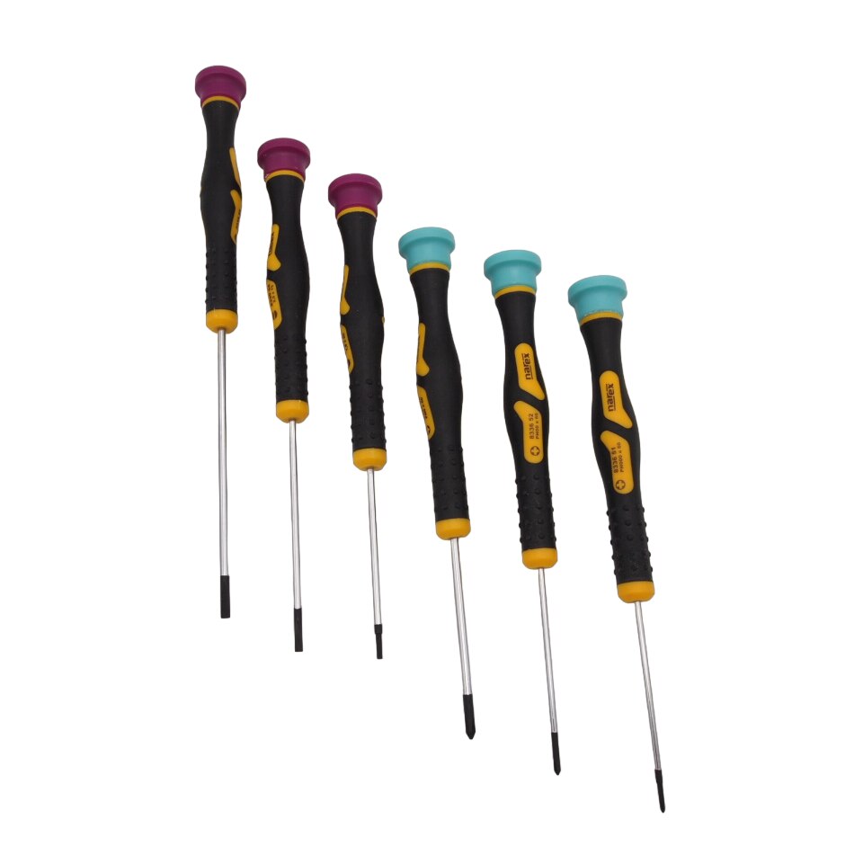 Set 6 surubelnite profesionale pentru dispozitive mici, NAREX, Micro ...