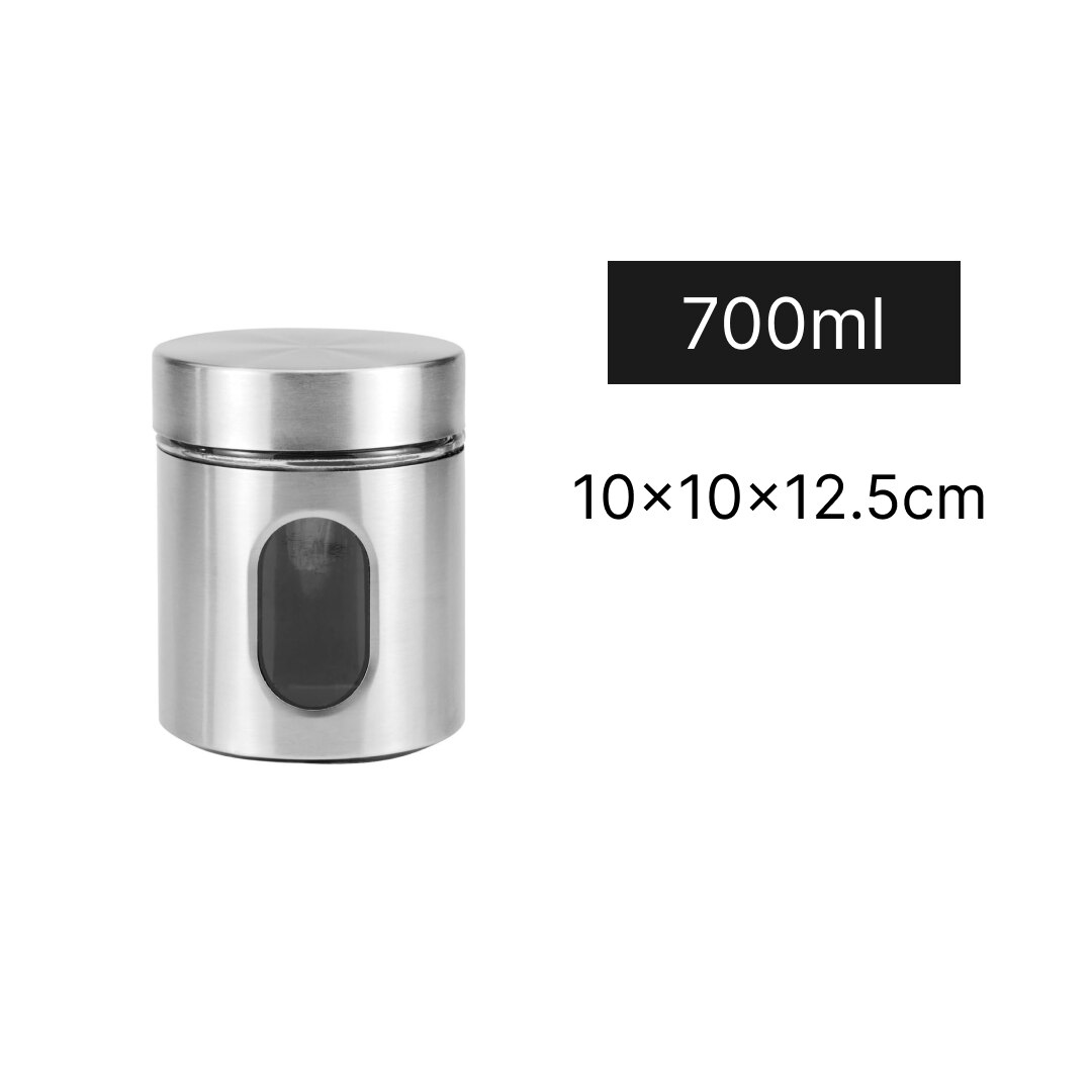 Set 4 Cutii Depozitare Alimente, cu Capac si Inchidere Ermetica, Usor ...